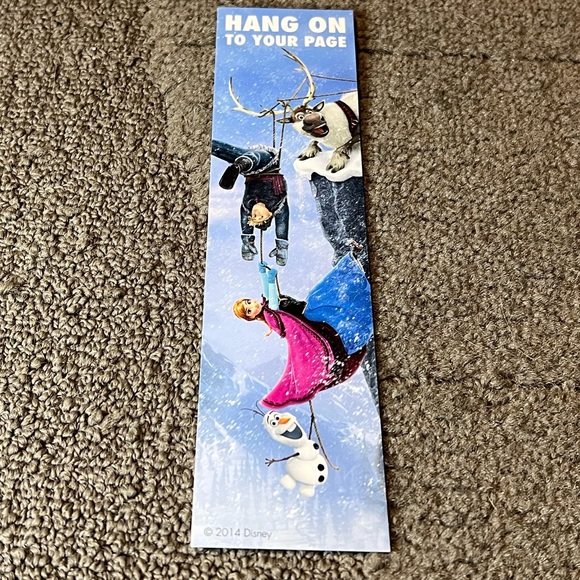Disney | Office | 6 For Disney Movie Club Exclusive Frozen Bookmark ...